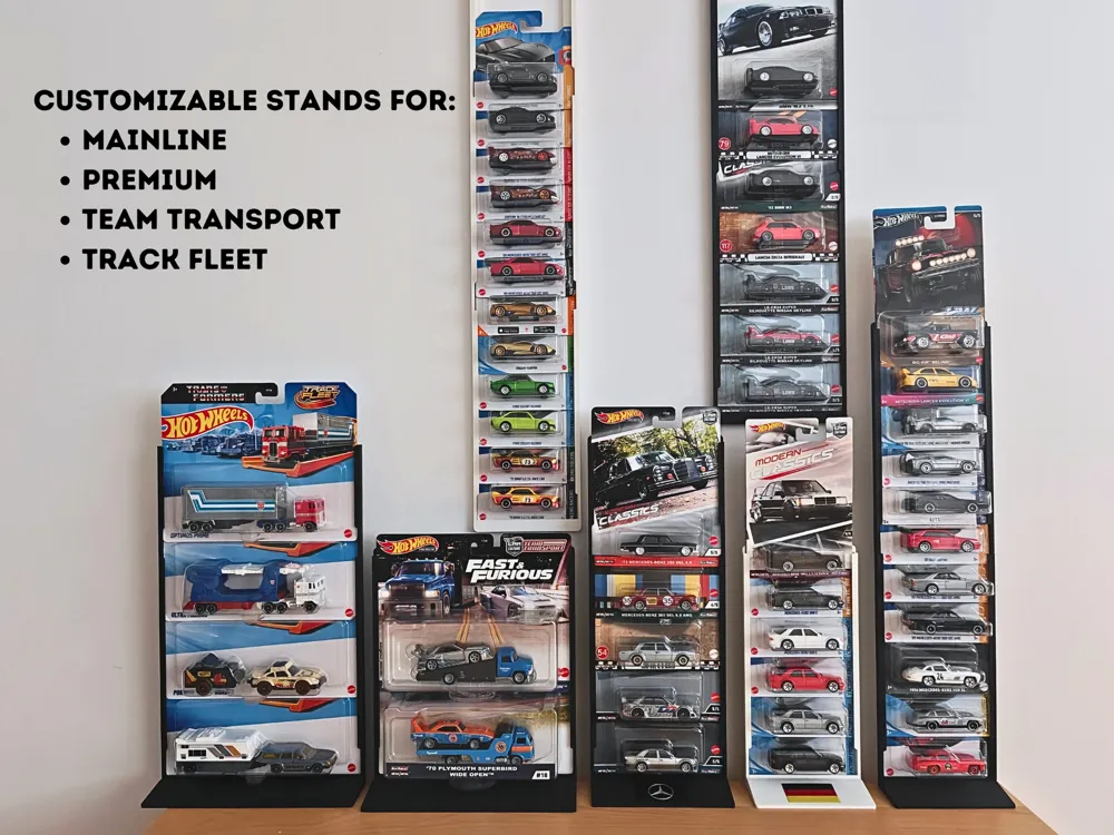 Modular Display Stand for Diecast Collectors by noordinaryleaf ...