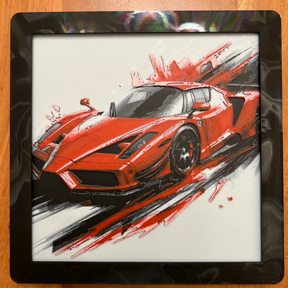 Hueforge Frame for 200mm x 200mm by JustBe 3D Printing MakerWorld ...