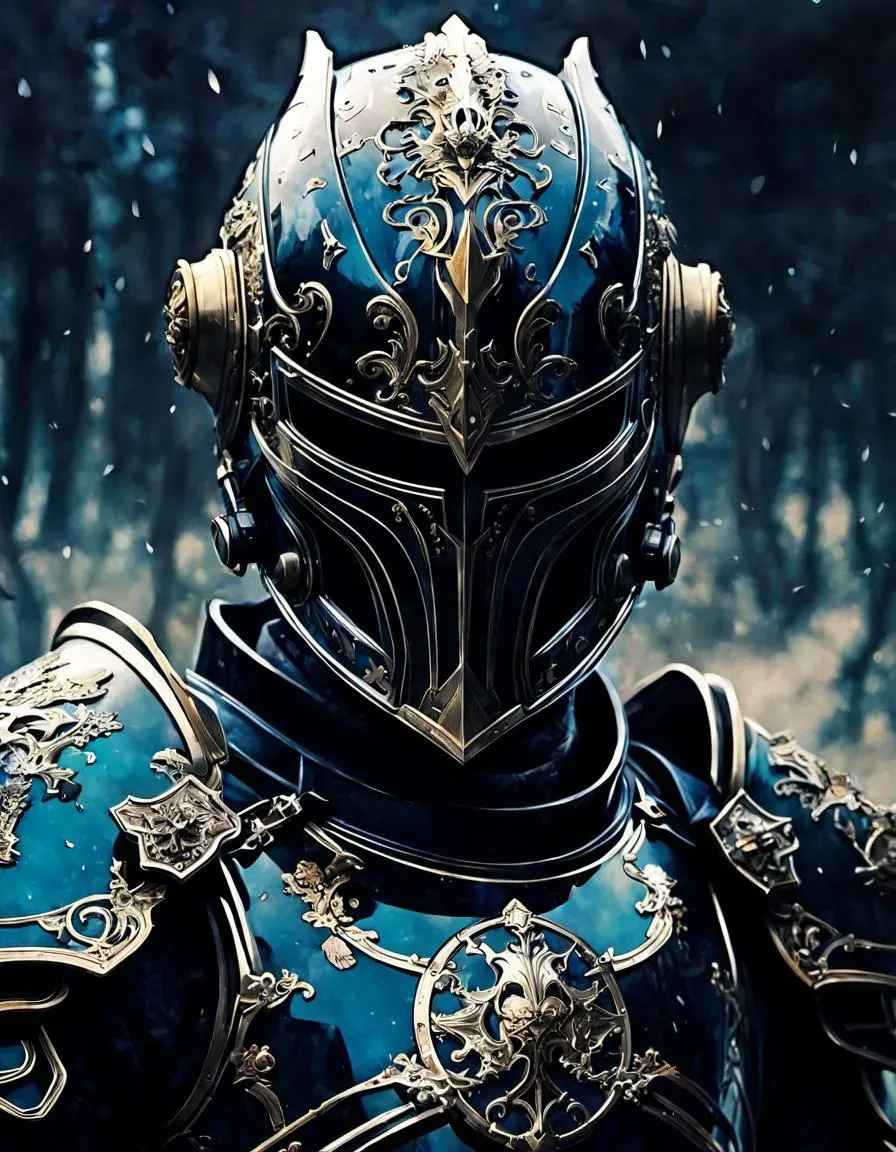 Water knight hueforge by Bunk.Wire - MakerWorld