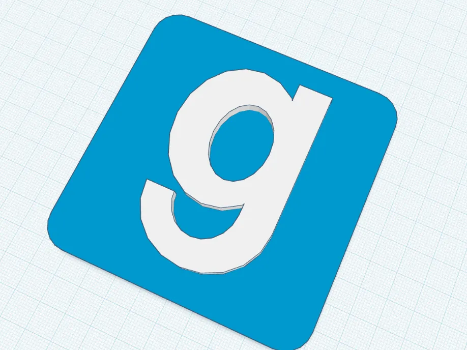 Garrys mod logo by TheSavanaWorks - MakerWorld