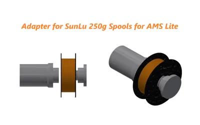 AMS Spool Adapter for small 250g spools by chokorink - MakerWorld