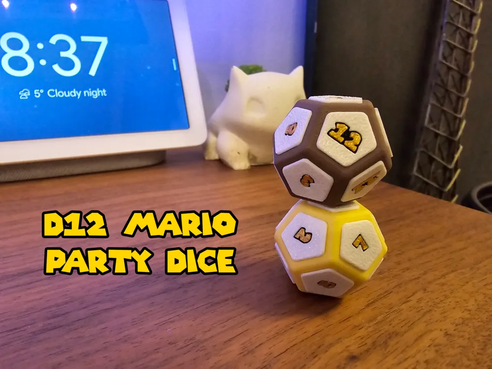 D12 Mario Party Dice by KNDesign - MakerWorld