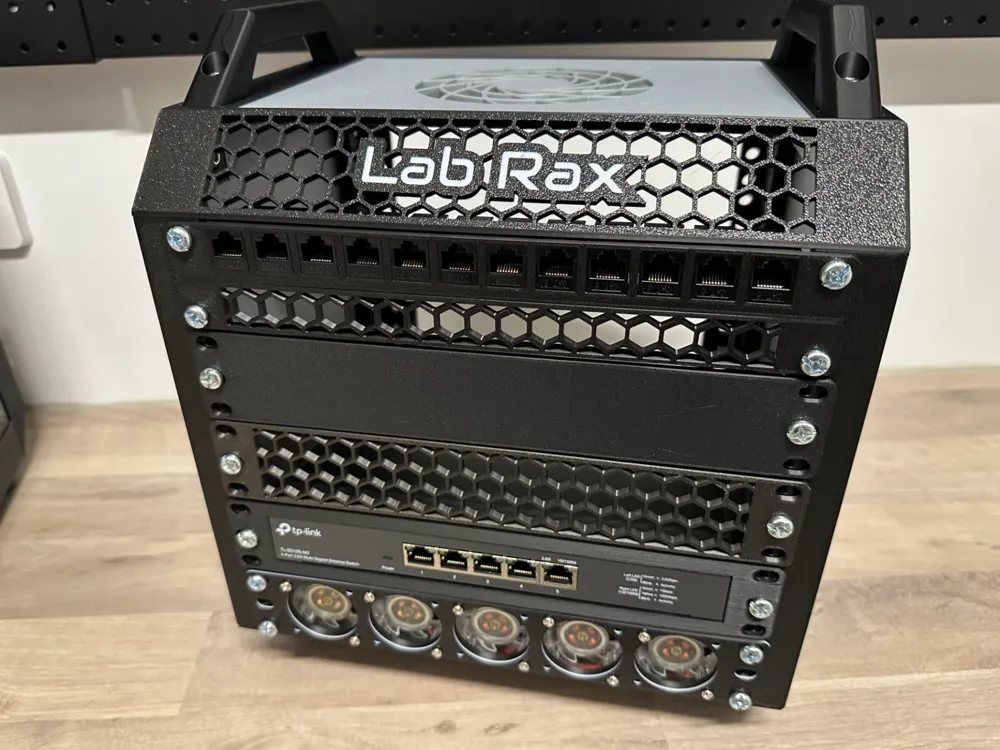 1/2U, 1U and 2U Blank Cover Plates for 10" Rack by mklements MakerWorld ...