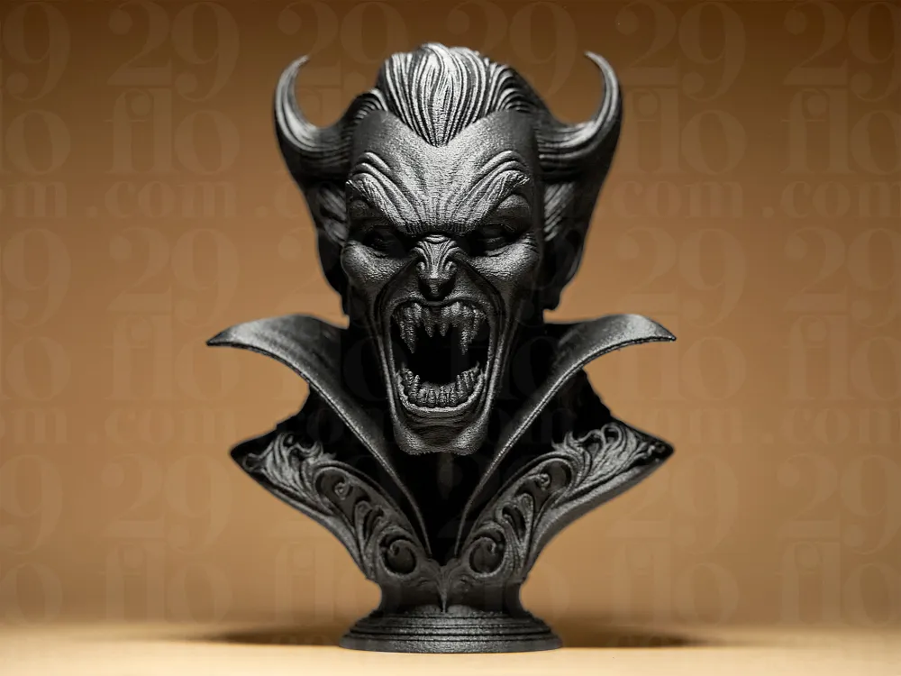 Dracula Bust by 29FLO MakerWorld: Download Free 3D Models