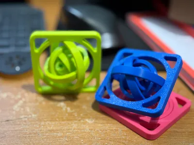 Infinity Gyro Spinning Circle - Print in place by Eternity Labs ...