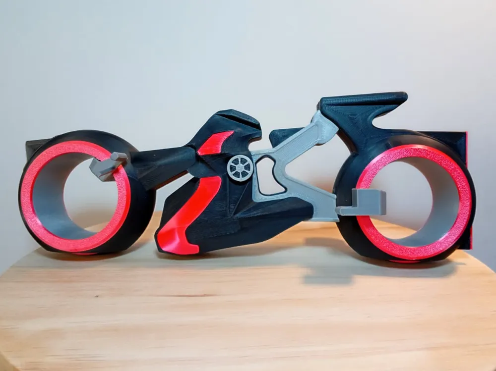 DUMMY 13 TRON Ares Light Motorcycle by Andres Vasquez H MakerWorld: Download Free 3D Models