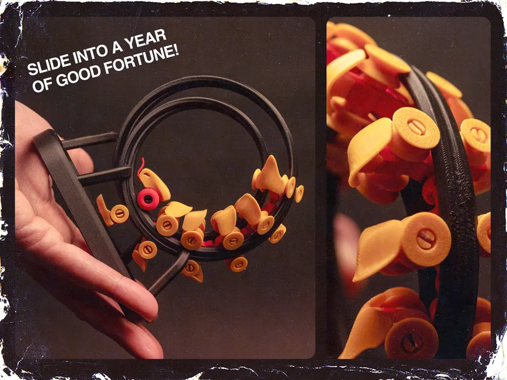 The COBRA COIL Handheld Roller Coaster - Free 3D Print Model - MakerWorld