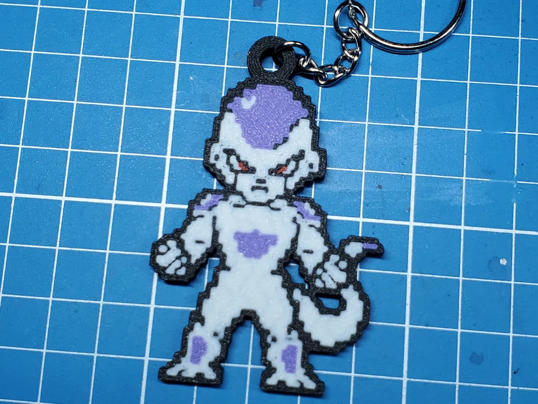 Final Form Frieza Keychain - 8bit Style - Modèle d'Impression 3D ...