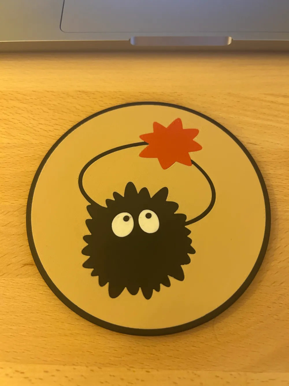 Susuwatari Ghibli Coaster - Free 3D Print Model - MakerWorld