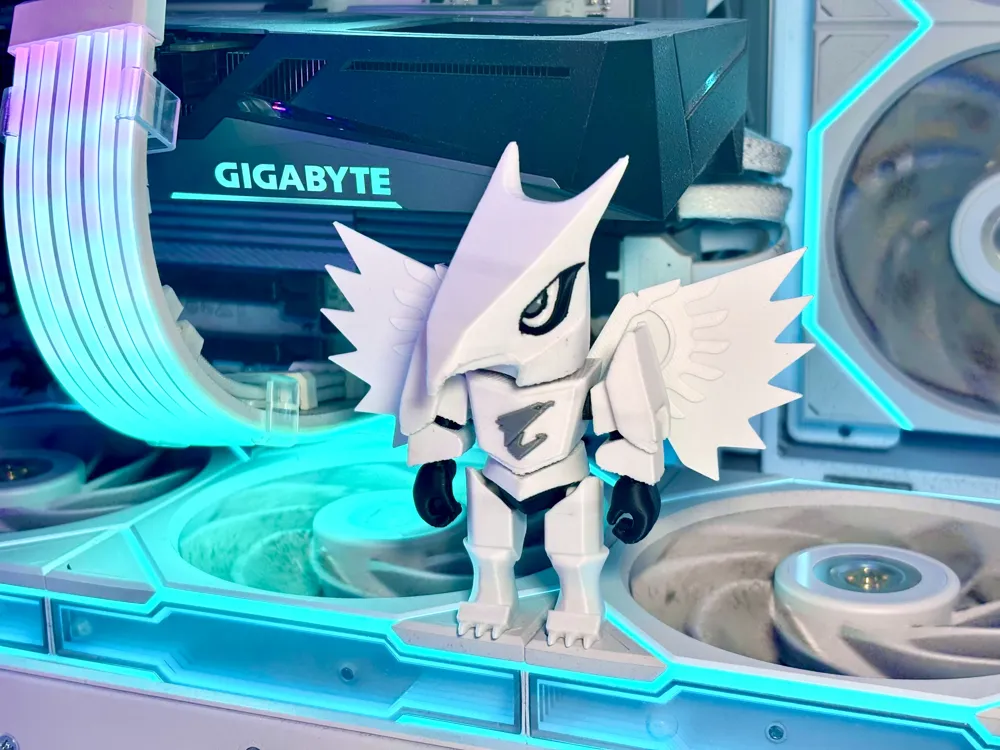 Aorus Chibi - Posable Action Figure for Gamers Remixed by ...