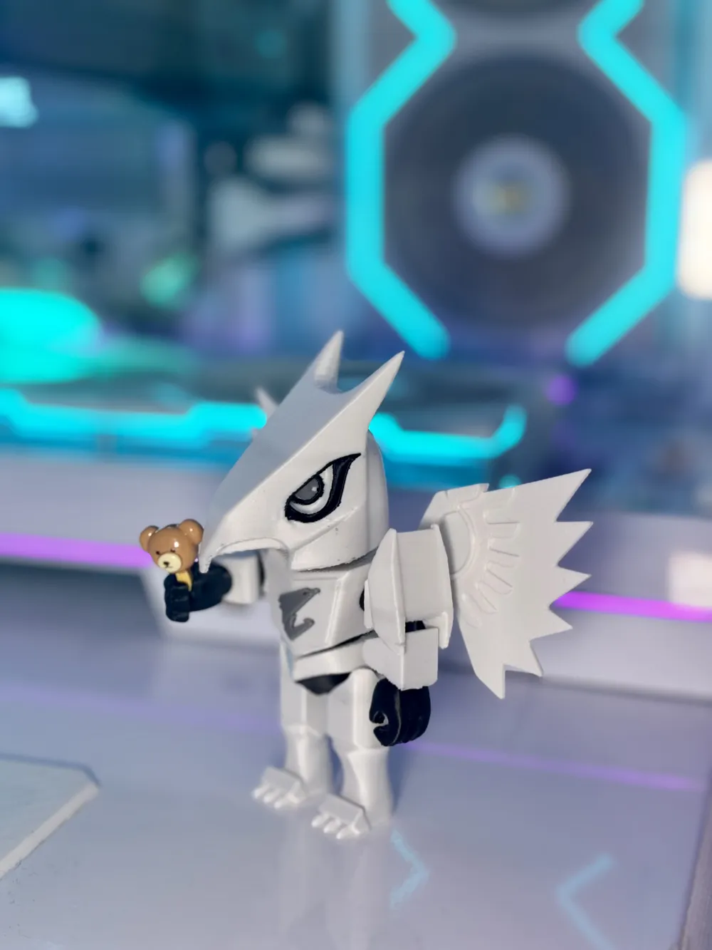 Aorus Chibi - Posable Action Figure for Gamers - Free 3D Print Model ...