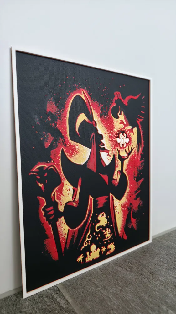 Disney Jafar (Aladdin) Hueforge 194x241 by RIVY3Dprint MakerWorld ...