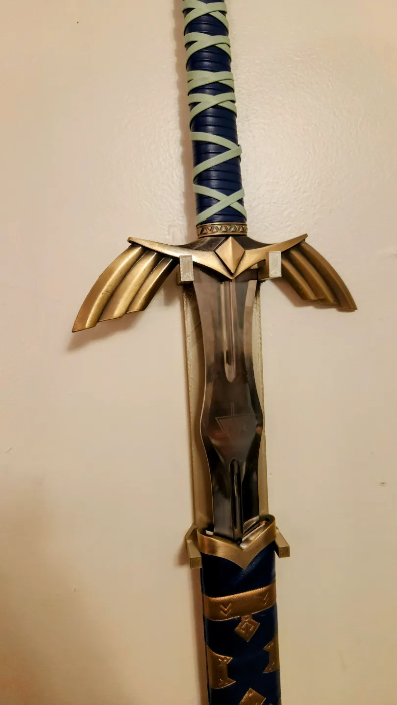 Comic Con Zelda Master Sword Display Bracket by Darmeatheous - MakerWorld