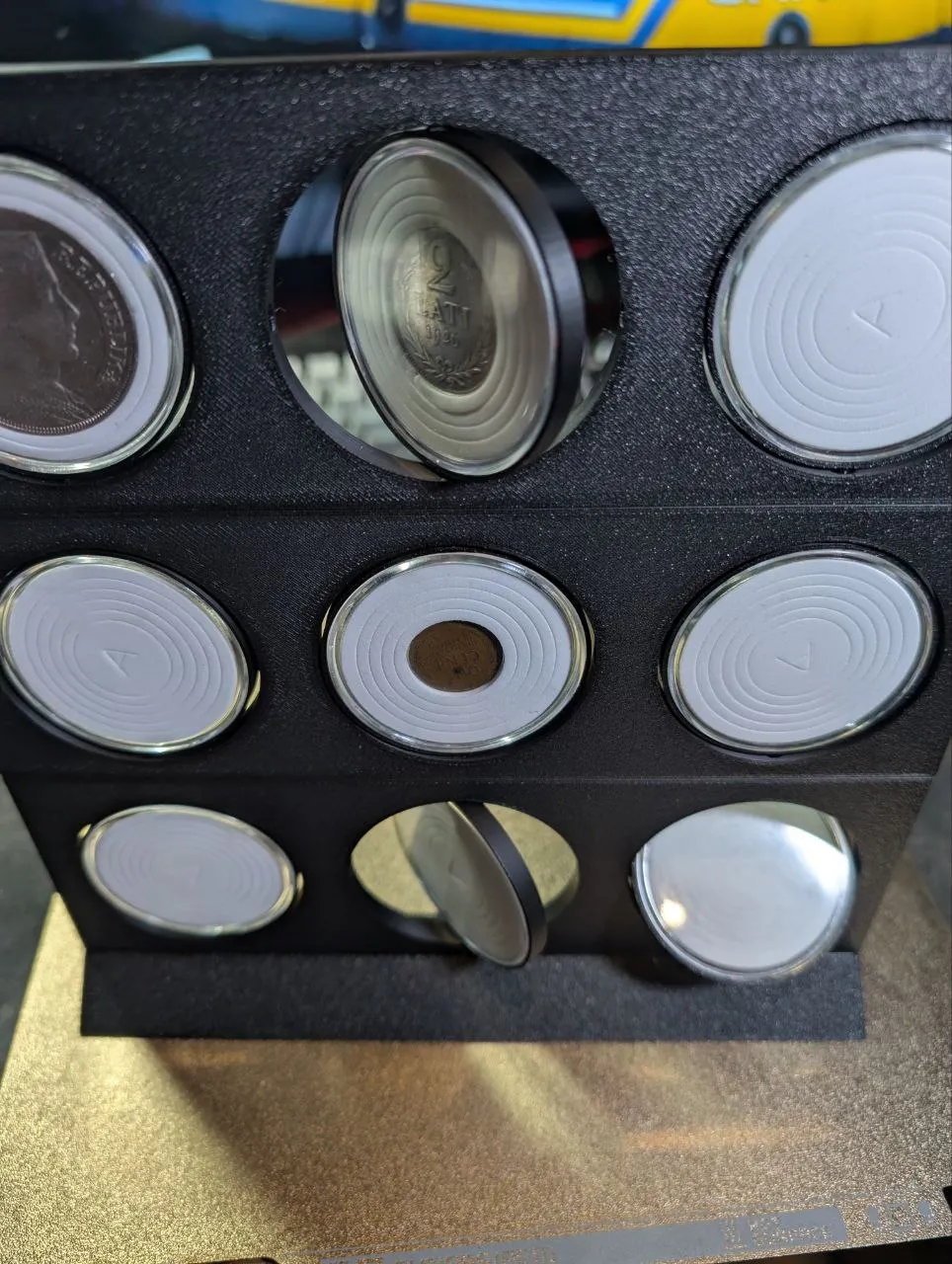 Modular coin stand for,,Uncle Paul,,coin capsules - Free 3D Print Model ...