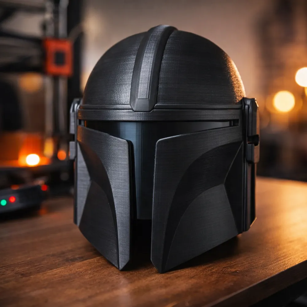 Mini Mandalorian Helmet - Free 3D Print Model - MakerWorld