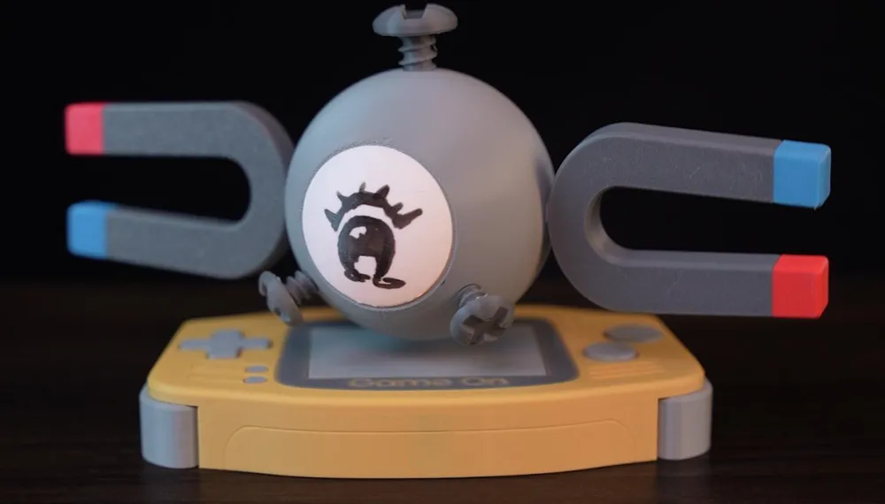 Magnetic Levitating Magnemite by 橙豆造物 MakerWorld: Download Free 3D Models
