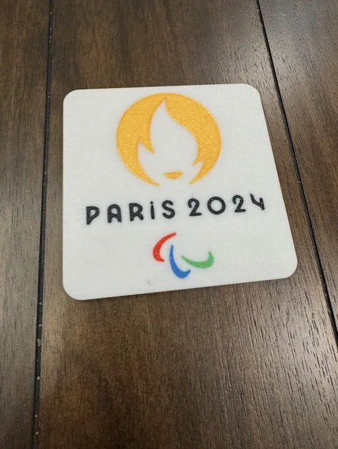 Paris 2024 Olympics Coaster by Rcrunger - MakerWorld