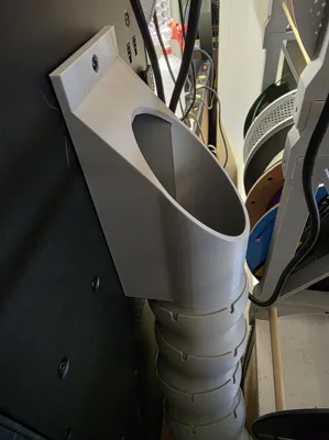 H2C tight mounted poop chute - Free 3D Print Model - MakerWorld