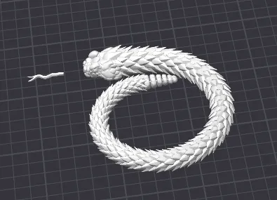 Articulated Snake 30cm Rattlesnake by curecity MakerWorld: Download ...