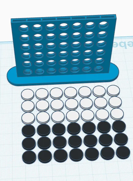 Connect 4 - Free 3D Print Model - MakerWorld