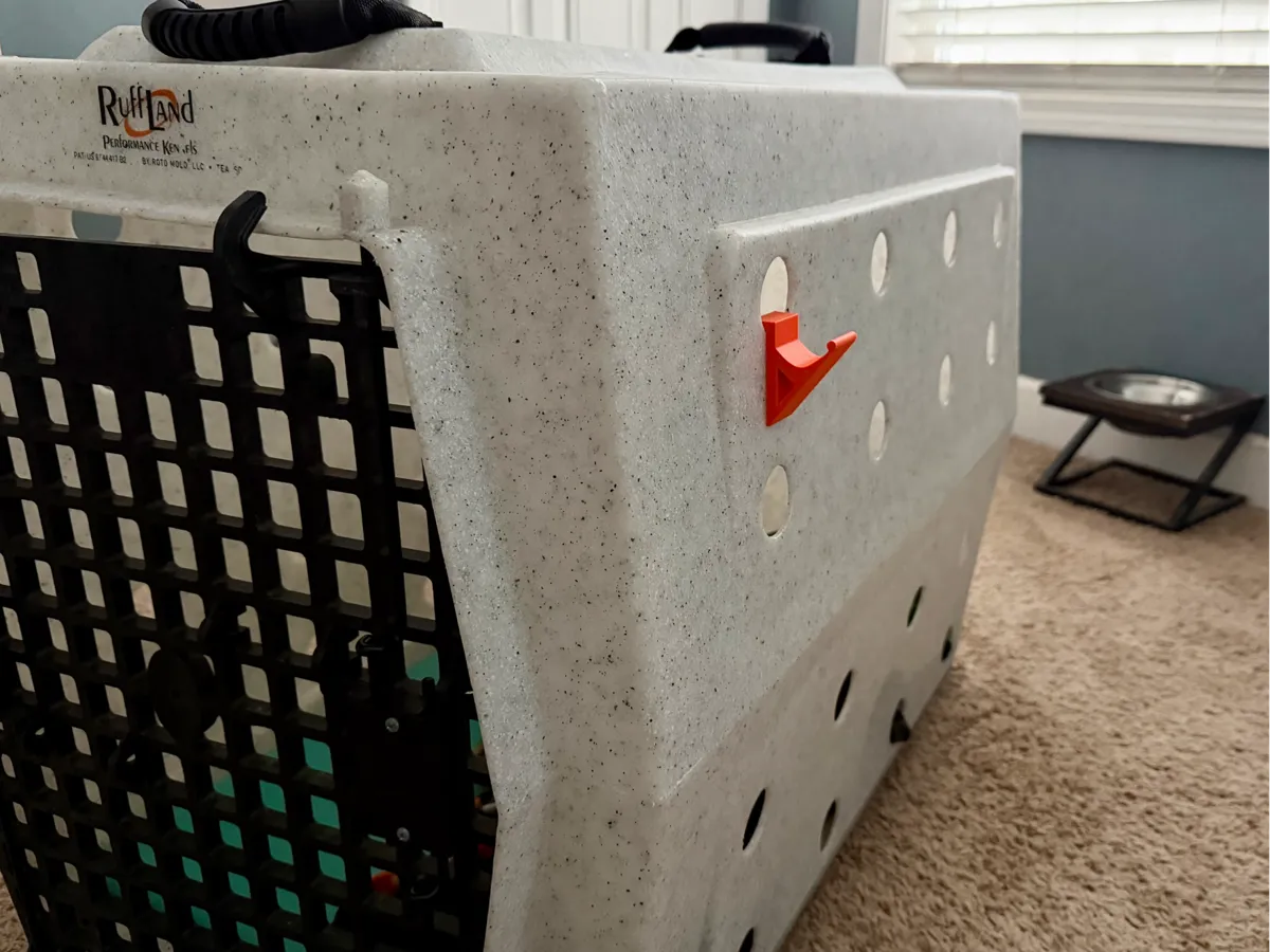 RuffLand Kennel Crate Hook - Free 3D Print Model - MakerWorld