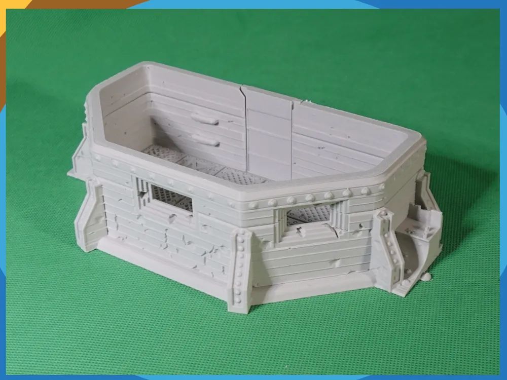 Large Bunker, 7x15, Modular Trench System - Free 3D Print Model ...