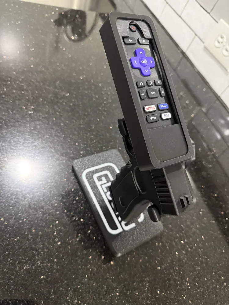 Gloku Tactical Remote Stand - Free 3D Print Model - MakerWorld