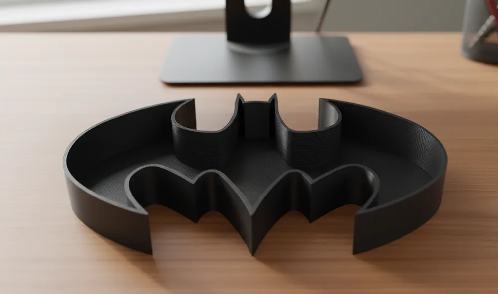Batman Tray - Bowl by Kumy MakerWorld: Download Free 3D Models