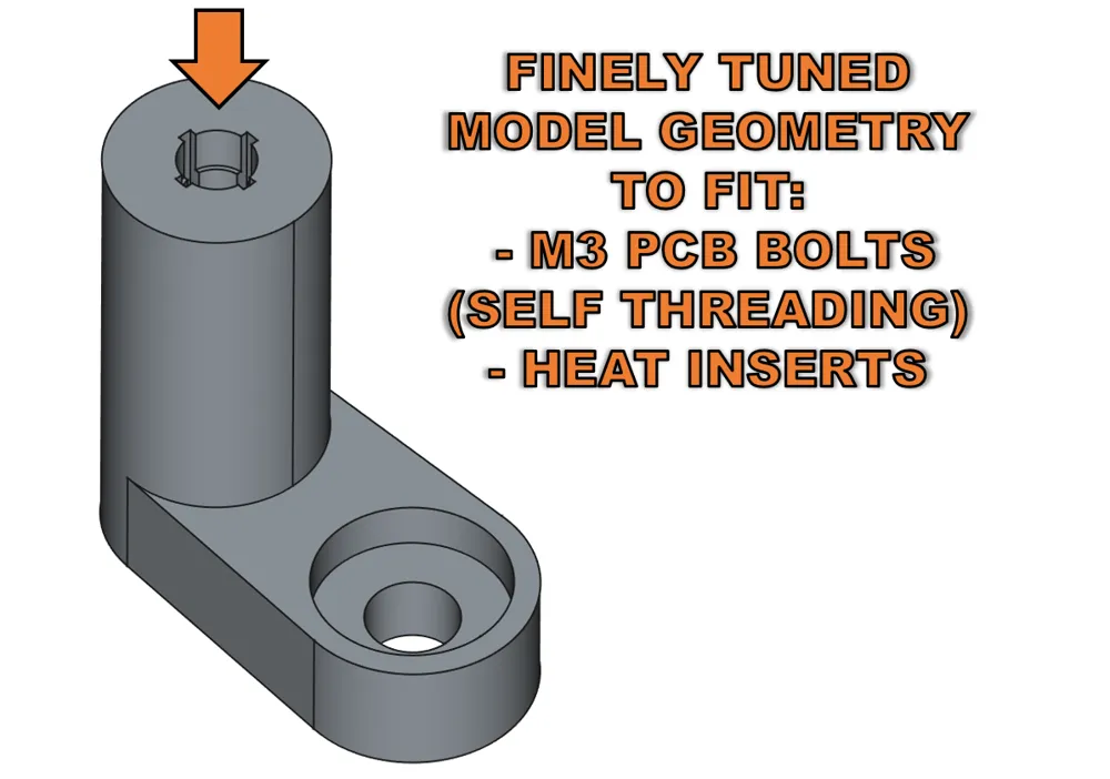 M3 PCB Feet, Stand-offs and Spacers - Free 3D Print Model - MakerWorld