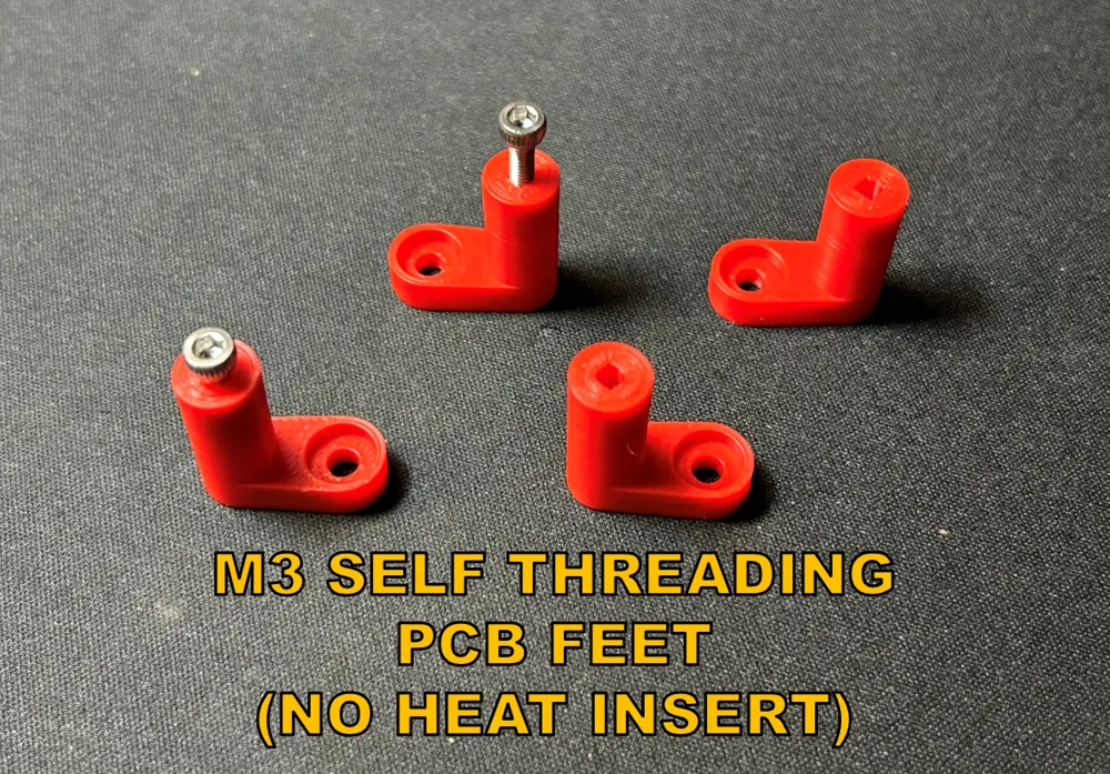 M3 PCB Feet, Stand-offs and Spacers - Free 3D Print Model - MakerWorld