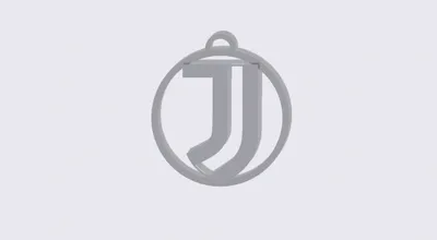 Juventus keychain - Portachiavi Juventus by 3Dingo - MakerWorld