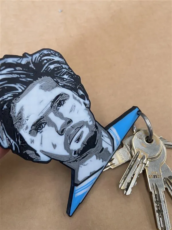 Kevin De Bruyne NAPOLI Keychain by GAF 3D MakerWorld: Download Free 3D ...