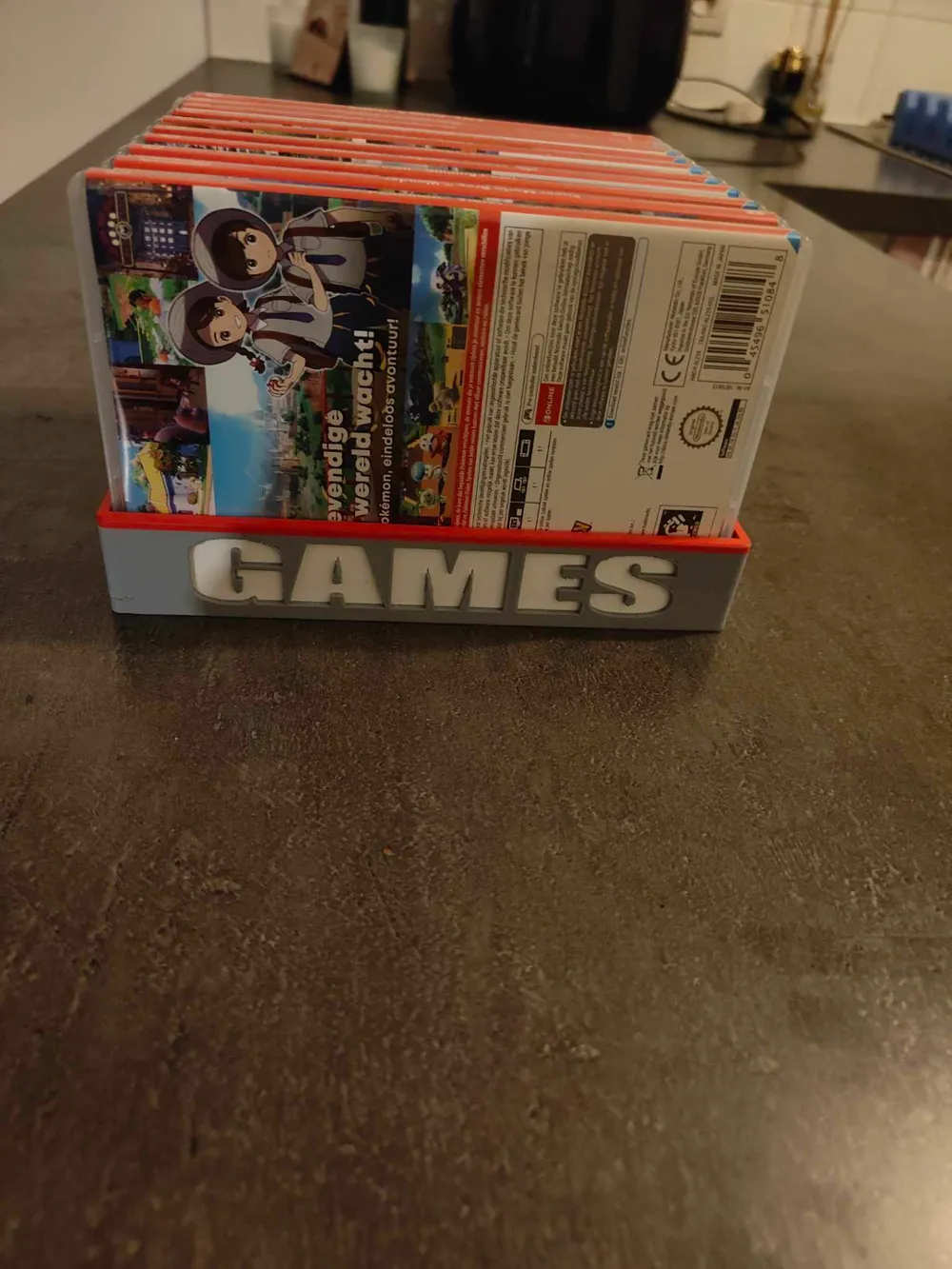 NINTENDO SWITCH GAME CASE HOLDER by jeroen pattyn - MakerWorld