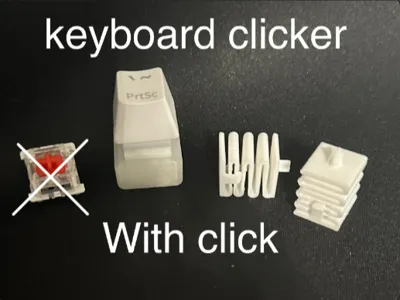 keyboard keys 3d print model download - MakerWorld