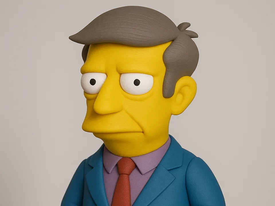Principal Seymour Skinner - The Simpsons Adorable by Pablo Printcasco ...