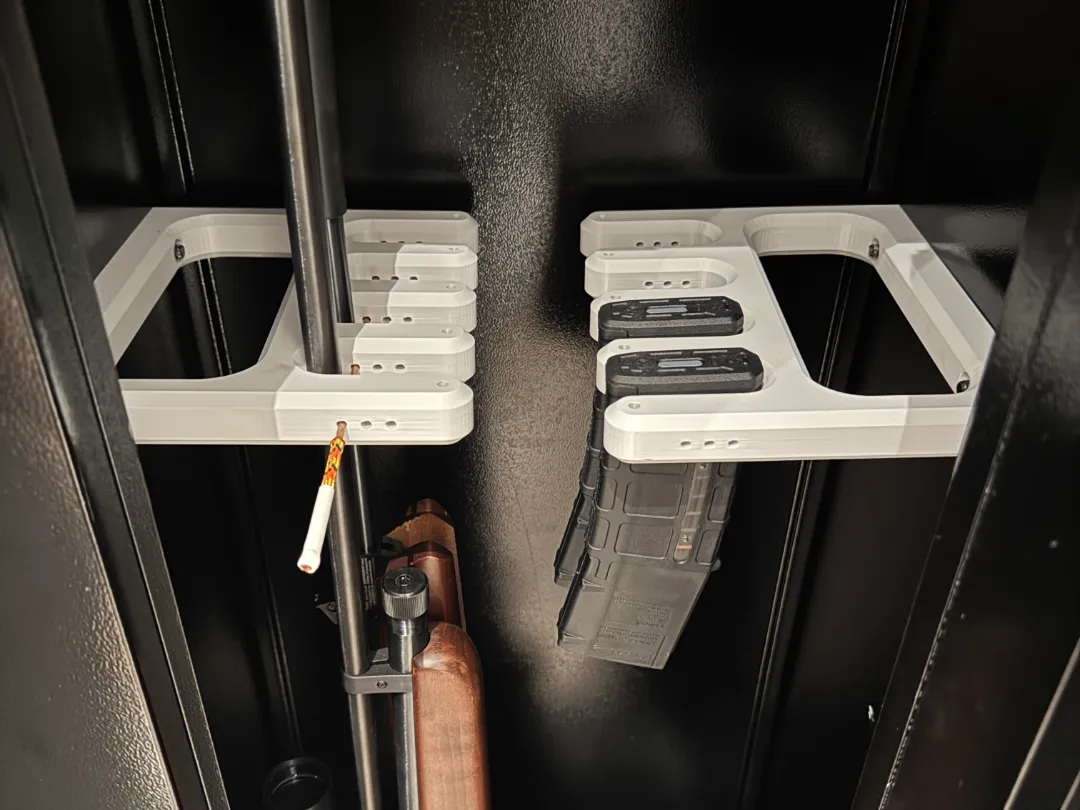 Rifle / Gun & AR Pmag rack - Free 3D Print Model - MakerWorld