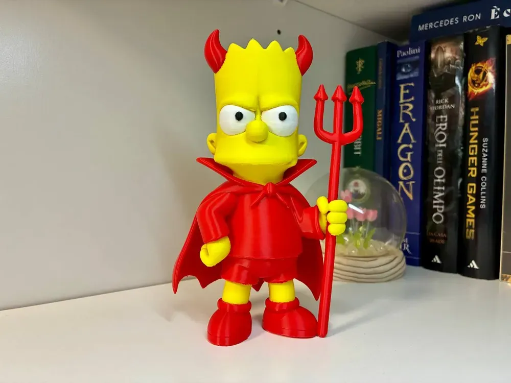 evil bart by cool_guy_lol MakerWorld: Download Free 3D Models