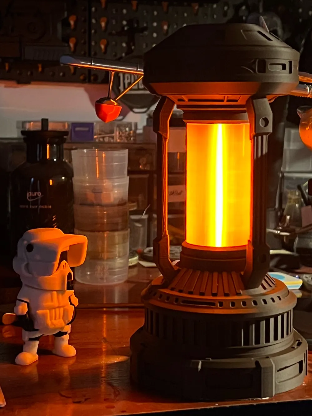 Energy Core Lamp – Futuristic Sci-Fi LED Light - Free 3D Print Model ...