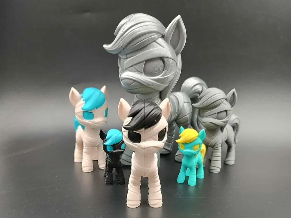 Halloween Mummy Ponies - MLP - Toy - Hasbro by drakeforge3d MakerWorld ...