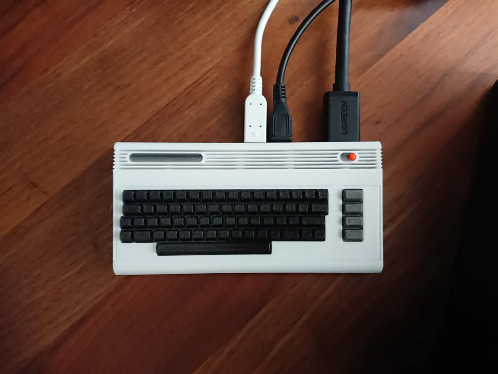 C64 RetroPie Case for Raspberry Pi ZERO by mkl3D MakerWorld: Download ...