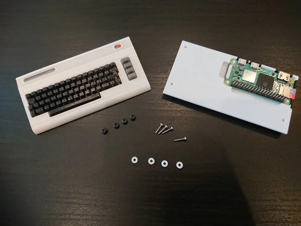 C64 RetroPie Case for Raspberry Pi ZERO by mkl3D MakerWorld: Download ...