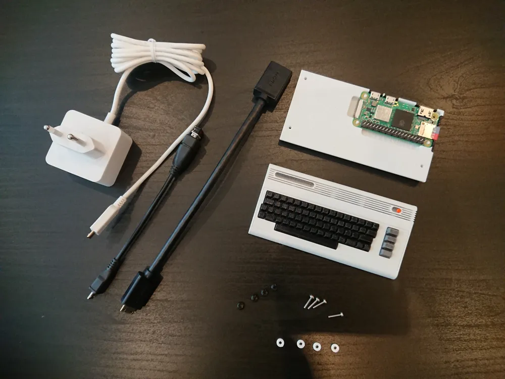 C64 RetroPie Case for Raspberry Pi ZERO by mkl3D MakerWorld: Download ...