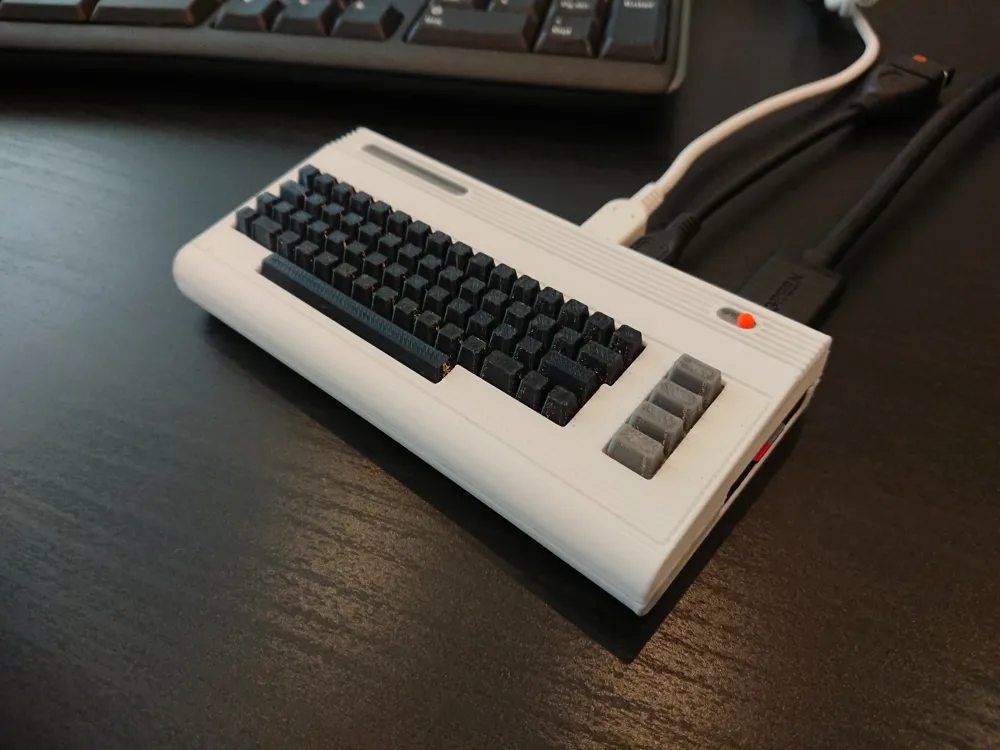 C64 RetroPie Case for Raspberry Pi ZERO by mkl3D MakerWorld: Download ...