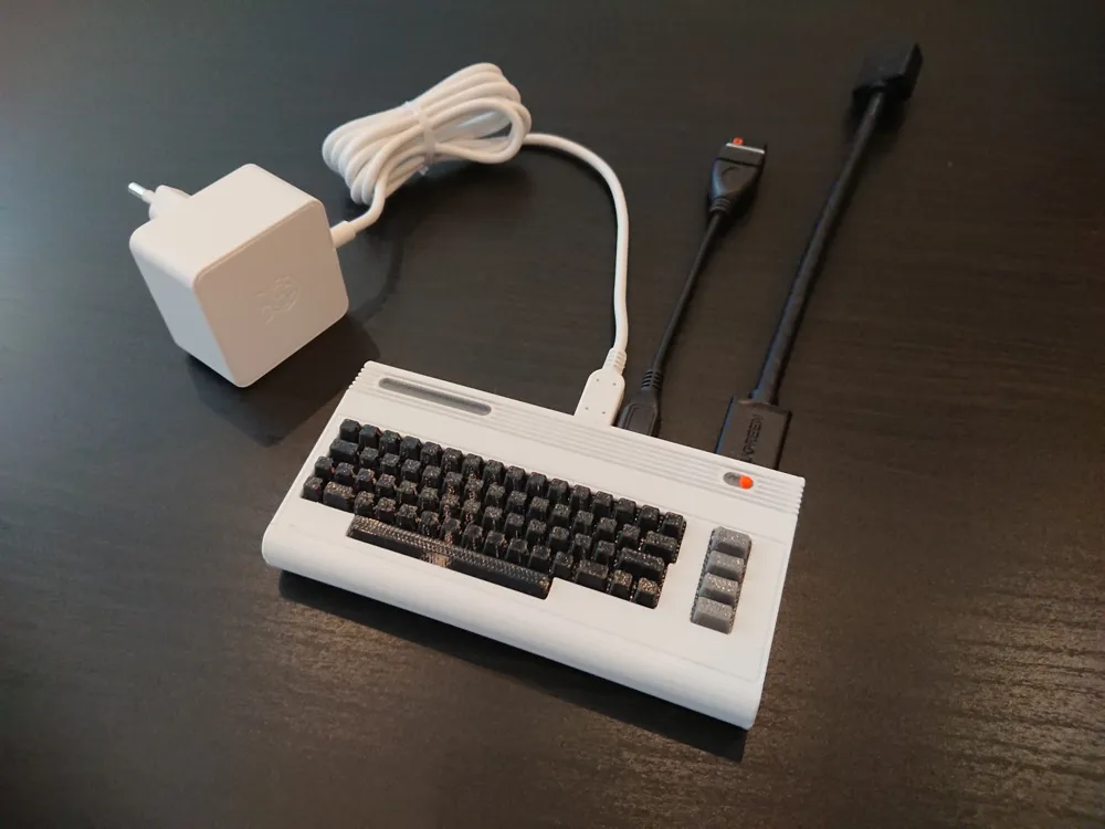 C64 RetroPie Case for Raspberry Pi ZERO by mkl3D MakerWorld: Download ...