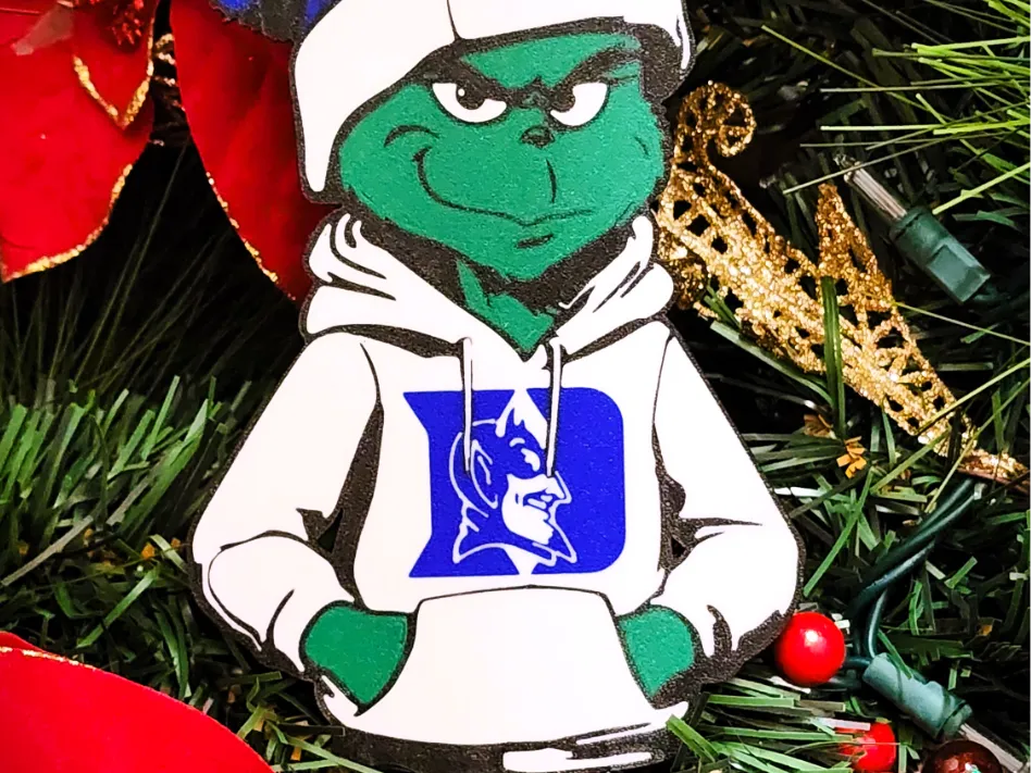 Grinch Blue Devil Ornament by Ray - MakerWorld
