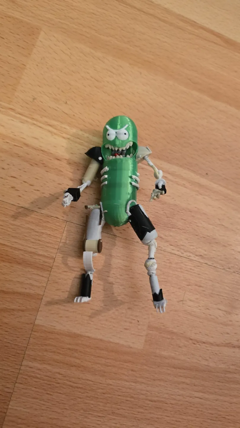 Rick & Morty | Pickle Time - Free 3D Print Model - MakerWorld