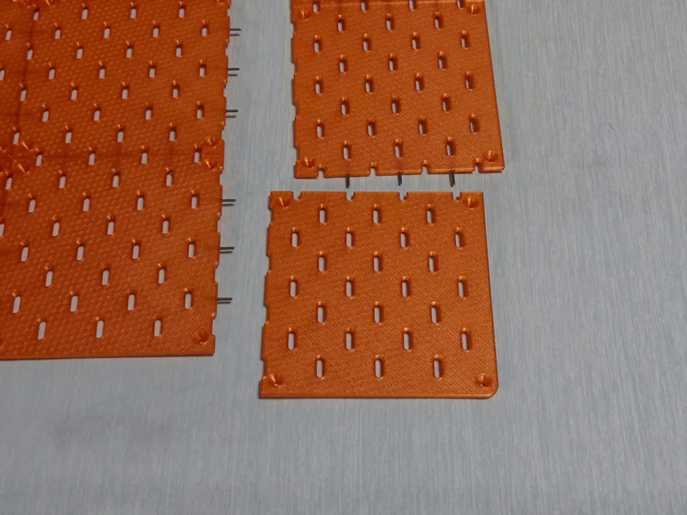 IKEA Skadis Pegboard, 16cm, Infinitely Expandable - Free 3D Print Model ...
