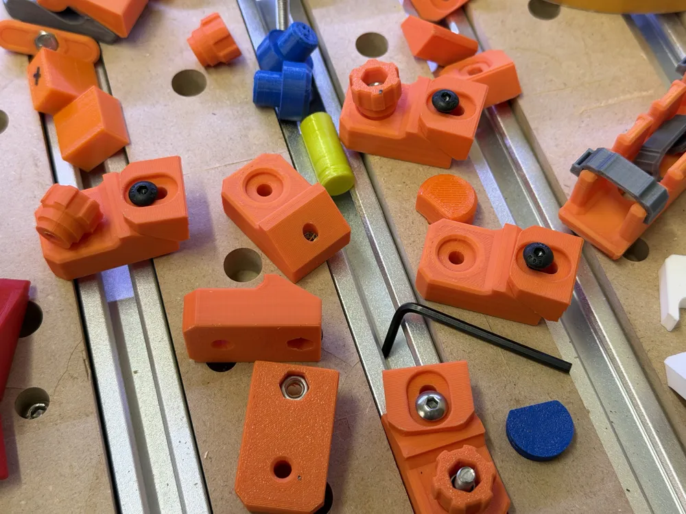 CNC Tiger Claw (Toe) Clamps M6 Hardware - Free 3D Print Model - MakerWorld