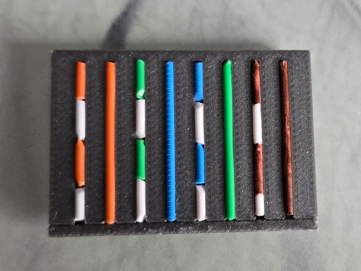 Network Cable Color Order - Free 3D Print Model - MakerWorld