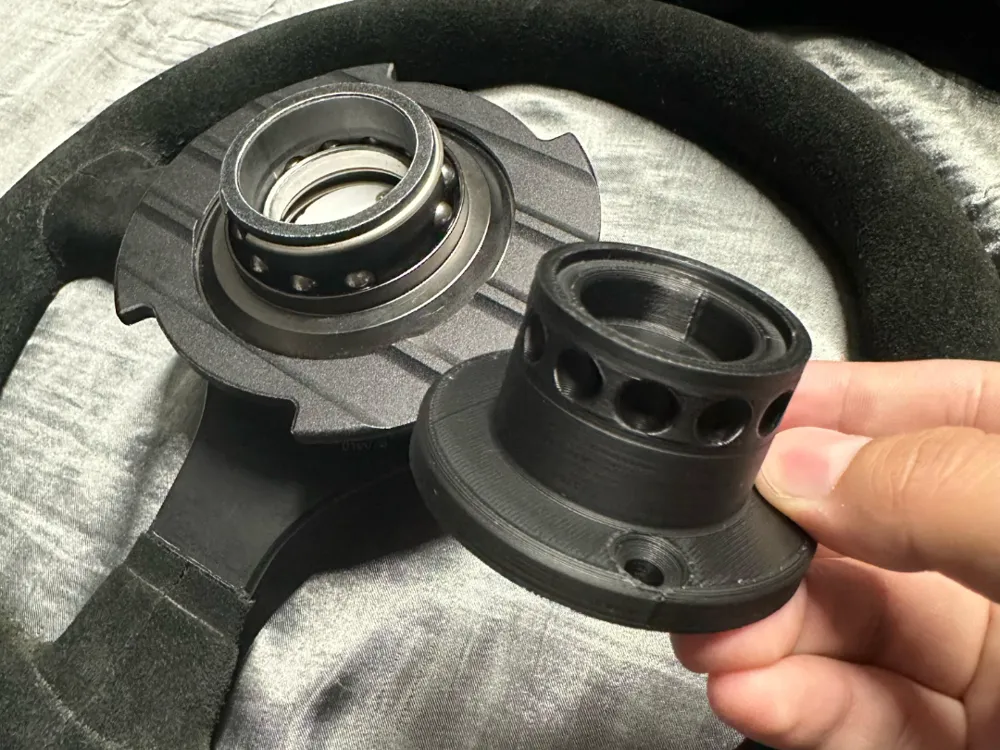 Wall Mount Quick Release Hub Moza/Simagic/D1/NRG by dopeMakerWorld ...